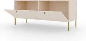 ADRK Furniture TV skříňka 2D Tili RTV-TIL-2D-BS