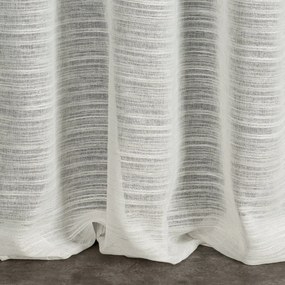 ZÁCLONA NA KROUŽČÍCH ARIA 140X250 CM KRÉMOVÁ
