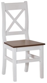 Via-nábytek Židle XENIE Povrchová úprava: Moření bílá - dub