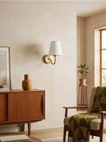 Sinsay - Elegantní nástěnná lampa - zlatá