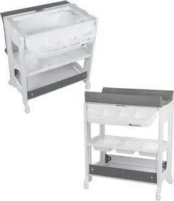 Bebeconfort Přebalovací pult s vaničkou Rosie Mineral Grey