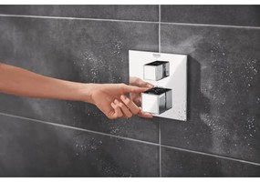 GROHE 24154000 - Termostatická baterie GROHTHERM CUBE lesklý chrom