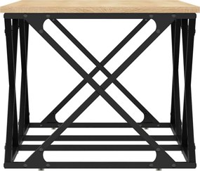 vidaXL Konferenční stolek 100 x 49 x 40 cm kompozitní dřevo [835360] Barva: Černá