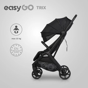 Sportovní kočárek EasyGo Trix Ebony Black