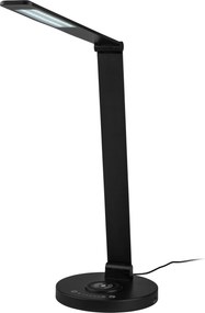 Livarno home Stolní LED lampa s indukčním nabíjením (černá)