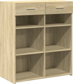 Příborník dub sonoma 80 x 42,5 x 93 cm kompozitní dřevo 3281478