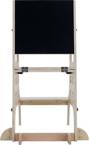 Montessori učící věž 3v1 s tabulí MONTI - přírodní