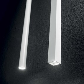 Ideal Lux Závěsné LED svítidlo ULTRATHIN square, v.100cm Barva: Černá, Stmívání, řízení: bez stmívání