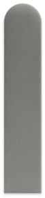 Čalouněný panel - Oblouk - 20x60cm Barva: Světle šedá