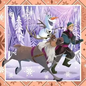 RAVENSBURGER Puzzle Disney: Ledové království / 3x49 dílků / od 5 let