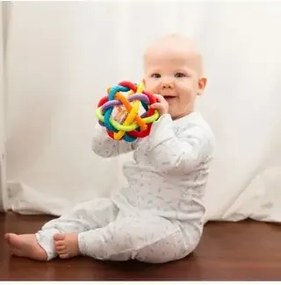 Playgro - Ohebný míček nový / od 6 měsíců