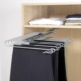 Wenko Výsuvný věšák na kalhoty do skříně, 12 párů