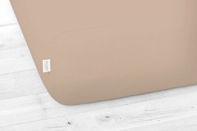 Jersey prostěradlo - new collection pudrové na výšku matrace do 20 cm Velikost: 60 x 120
