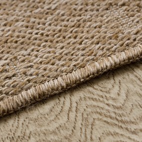 Dywany Łuszczów, Kusový koberec Spark 0688A beige/cream, 80x150, béžová, chodba / předsíň