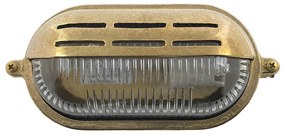 Industriální nástěnné světlo z mosazi SEA BRASS IP64