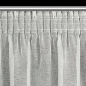 ZÁCLONA NA PÁSCE MARION 140X270 CM BÍLÁ