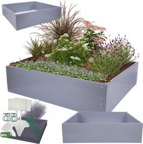Plastový box na zeleninu, záhonek zeleninová zahrada 40x140x140 zeleninová zahrada Pvc