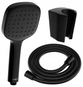 Mexen příslušenství - 1-bodový ruční sprchový set R-33, černá, 785336052-70