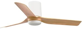 FARO Barcelona FARO 33833 - Stropní ventilátor MINI PUNT TUB S hnědá/bílá pr. 90 cm + DO 33833