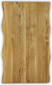 Stůl PORTO, 1800 x 900 mm, dub masiv s nepravidelnou hranou