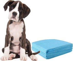 Costway Training Pads Dogs Nepropustné 5 vrstvé provedení 100 kusů – 60 × 90 cm