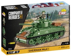 Cobi 3044 Company of Heroes Sherman M4A1, 1:35, 615 kostek