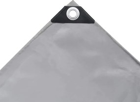 Plachta 650 g/m² 1,5 x 10 m šedá 144888