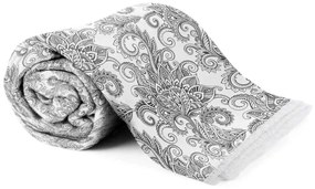 FARO Plyšová deka s beránkemm ornamenty Polyester, 150/200 cm