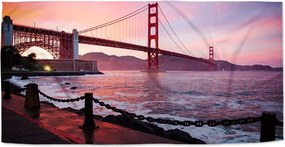 Sablio Ručník Golden Gate - 50x100 cm