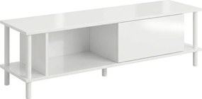 TV stolek PARIS 150 cm, bílá