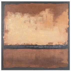 BIZZOTTO Obraz BANDY hnědý 140x140 cm