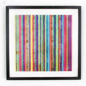 Abstraktní obraz 41-321, Neon Stripe, Wall Art, Graham Brown