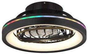 Globo 03665 - LED RGB Stmívatelný stropní ventilátor DEANNE LED/40W/230V + DO