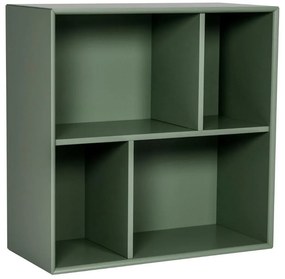 OnaDnes -20% Zelená lakovaná modulární knihovna Tenzo Z 70 x 32 cm