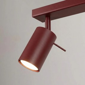 Sollux Lighting Stropní svítidlo RING 6L bordó