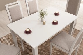 ADRK Furniture Židle Nola VI CH-NOL-VI-W-OP85