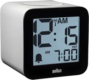 Braun BC25 WP-DCF bílá / Digitální budík / LCD / DCF (Rádiem řízené) /