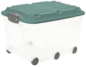 Plastový úložný box s víkem Roller - Rotho