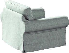Potah na křeslo IKEA Ektorp barva zelená látka pletený vzor