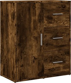 Příborníky 2 ks kouřový dub 60 x 31 x 70 cm kompozitní dřevo 3276557