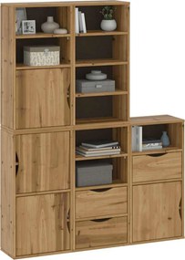 Boční skříňky 5 ks "ODDA" 40x24x79 cm Borovicový masiv 3365360