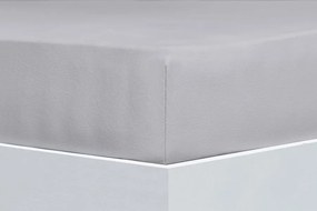 Florella Prostěradlo Avance Jersey 45 Silber - rozbaleno, 90-100x200 cm