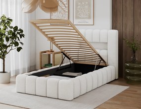 Postel Lamica 90x200 + Dřevěný rám/Standardní zdvih/kontejner