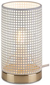 Rabalux BOOGIE stolní svítidlo max. 25W | E14 - zlatá, bílá