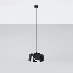 Sollux Lighting Závěsné svítidlo TULIP černé
