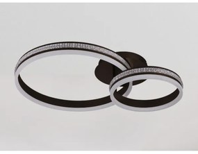 LED Stmívatelný přisazený lustr LED/110W/230V 3000-6500K + dálkové ovládání