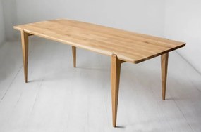 Stará Krása – Ruční výroba Moderní designové jídelní stoly z dubového masivu 76 x 150 x 70 cm