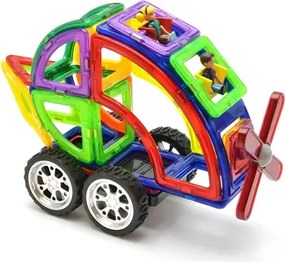 MAGFORMERS Magnetická stavebnice Cruiser PLUS / 51 dílků / Úložný box
