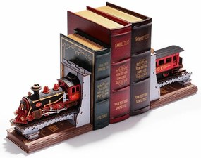RoboTime 3D skládačka Zarážka na knihy Historický parní vlak