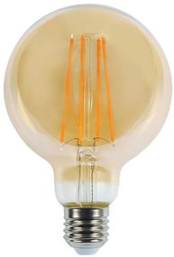Žárovka LED ORO Amber G80 E27 6 W